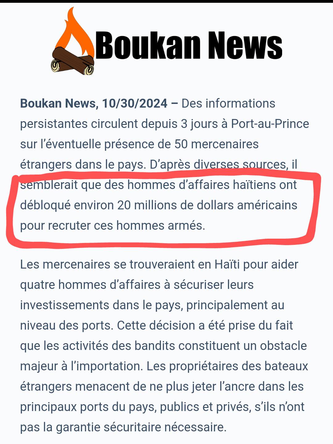 Eksperyans Ayiti ak mèsenè etranje – Jafrikayiti